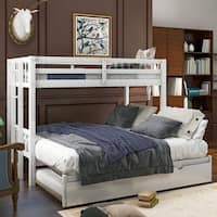 Twin over Pull-out Bunk Bed with Trundle - Bed Bath & Beyond - 36001863