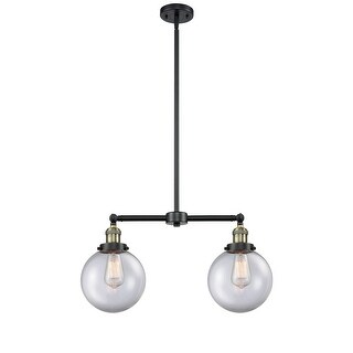 Innovations Lighting Large Beacon 2 Light 25" Wide Linear Chandelier ...