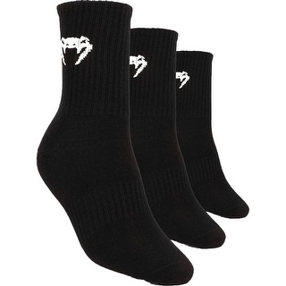 Venum Classic Socks 3-Pack - Black/White - Bed Bath & Beyond - 42449846