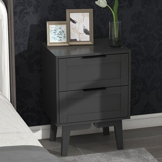 Modern Black Night Stand - Bed Bath & Beyond - 42746939