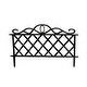Durable Metal Garden Fence Rust Resistant for Landscape 10Pack - 10 ...