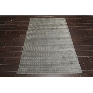 Hand Woven Wool Flatweave Loop N Cut Pile Area Rug (4'x6') - 4' x 6 ...