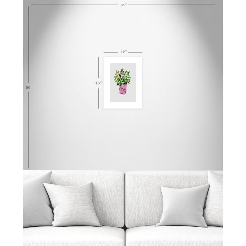 Home Foliage I - 12 x 16 - Green - Overstock - 29818324