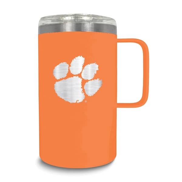 Collegiate Clemson University Stainless Steel 18 Oz. Hustle Mug with ...