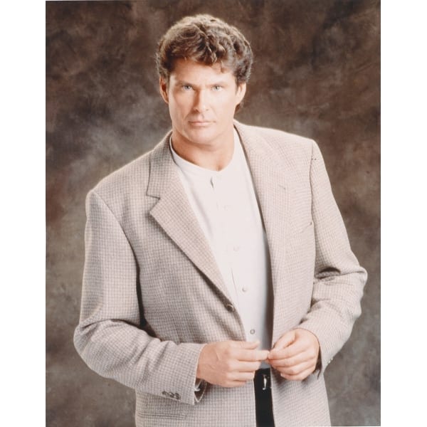 David Hasselhoff Posed in a Suit Photo Print - Bed Bath & Beyond - 25384047