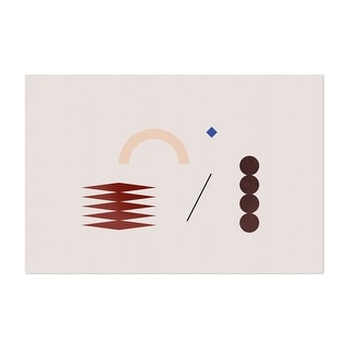 Confidence Illustrations Abstract Geometric Minimal Art Print/Poster ...