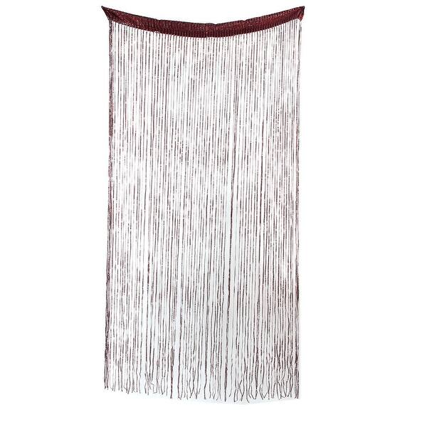 Restaurant Sparkling Straight Line Tassel Divider String Curtain ...