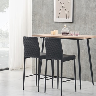 Modern Simple Bar Chair 2-Piece Set - Bed Bath & Beyond - 37845777