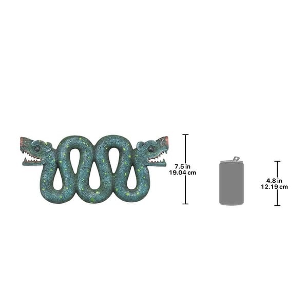 Design Toscano Aztec Double-Headed Serpent Wall Sculpture - Bed Bath ...
