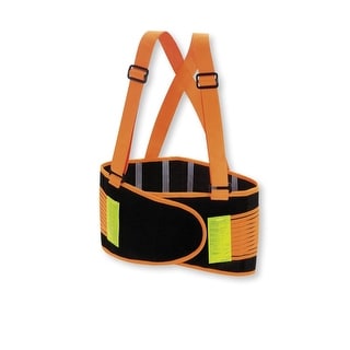 Valeo Industrial VHO8 High Visibility Back Support Lifting Belt VI9353 ...