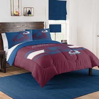 NHL Officially Licensed Colorado Avalanche Comforter & Sham Set - Bed ...