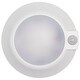 7in LED Disk Light Fixture with Occupancy Sensor White Finish CCT ...
