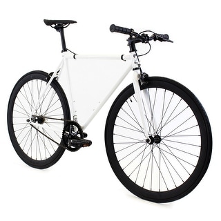 Fixed Gear - GOLDEN CYCLES Fixed Gear Bike Steel Frame Fixie with Deep ...