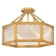 Hinkley Lighting 47461 Sura 4 Light 19" Wide Semi-Flush Drum Ceiling ...