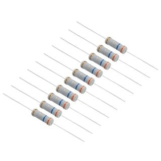 20Pcs 3W 0.36 Ohm Tolerance Carbon Film Resistor, Axial Lead Resistors ...