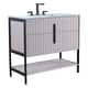 Fine Fixtures Serenity Modern bathroom vanity - Bed Bath & Beyond ...