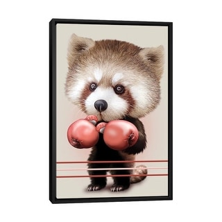 iCanvas "Red Panda Boxer" by Adam Lawless Framed Canvas Print - Bed ...