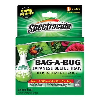 Spectrum HG-56903 Bag-A-Bug Replacement Bags, 6 Bags - Bed Bath ...