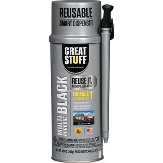 Great Stuff Smart Dispenser 12 Oz. Black Multipurpose Sealant - 1 Each ...