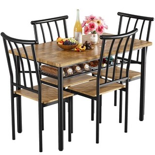 5 Piece Dining Table Set for 4 - Bed Bath & Beyond - 39873736