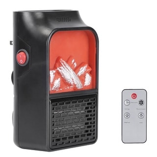 900W Mini Electric Wall Heater with Remote - Bed Bath & Beyond - 40029239