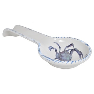 Abbiamo Tutto Blue Crab Spoon Rest - 11.5 inch - Bed Bath & Beyond ...
