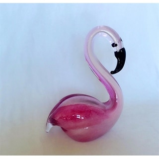 Pink Flamingo Glass Figurine - Bed Bath & Beyond - 39962258