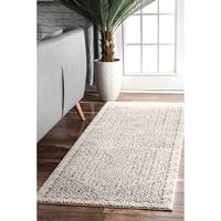 Brooklyn Rug Co Light Grey Aztec Print Area Rug - On Sale - Bed Bath ...