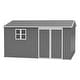 12x10 FT Outdoor Storage Shed, Large Garden Tool Sheds Outdoor with ...