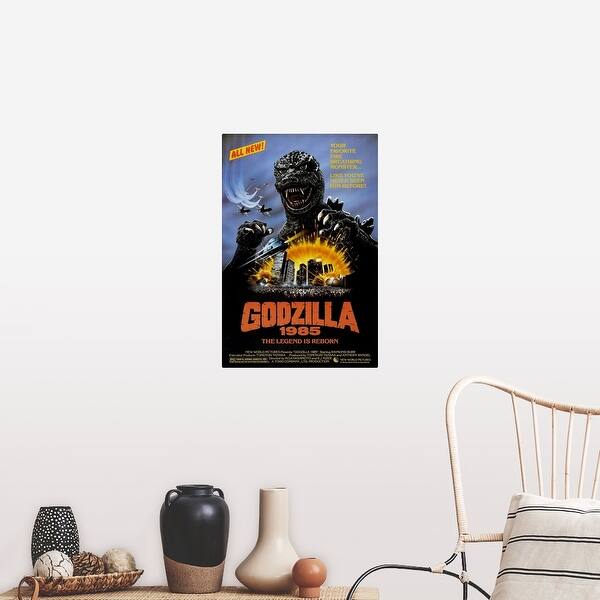 godzilla 1985 poster