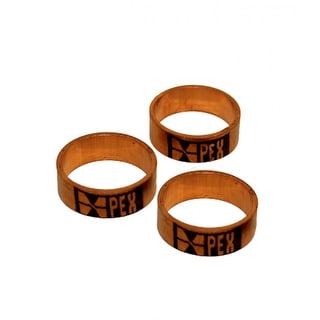 American Imaginations 1 in. x 1 in. Copper PEX Compression Ring; Copper ...