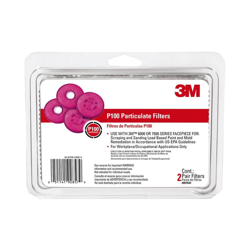 3M P100 Paint Sanding Respirator 6000-Series - Overstock - 38377234