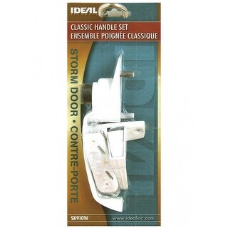 Ideal SK910W Classic Push Button Latch Set, White - Bed Bath & Beyond - 25563350