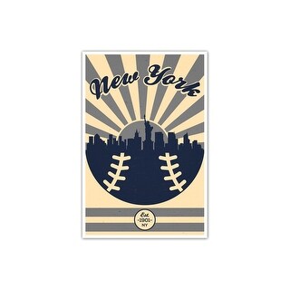 New York Yankees Vintage MLB Poster Matte Poster 16x24 - Bed Bath ...