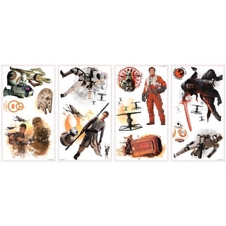 Star Wars The Force Awakens Ep Vii Ensemble Cast Wall Decals by ...