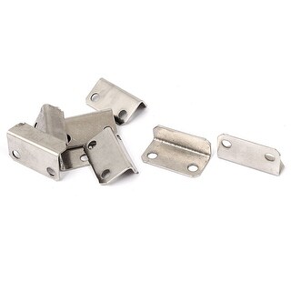 8pcs Cabinet Cupboard Drawer L Shaped Lock Strike Plate 29x16x10mm ...