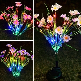 LED Solar Garden Flower Light for Outdoor Decor - Bed Bath & Beyond ...
