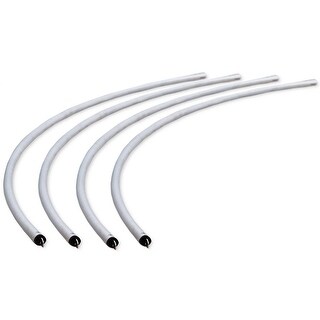 Round Crossbar 10Ft Support Up To 15Lbs, (4/ct) - Silver - Bed Bath ...