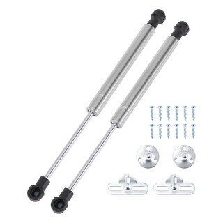 255mm/10.04" Gas Struts 10lb/45N/4.5kg Gas Springs Silver Tone ...