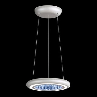 Sarella 12 Light Close to Ceiling in White with Crystal Spectra - One ...