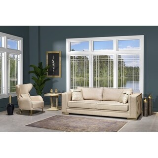 Naps 2 Pieces Living Room Set 1 Sofa 1 Chair - Bed Bath & Beyond - 37630144