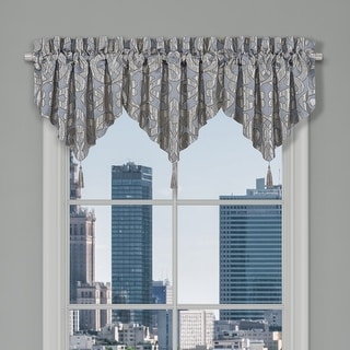 J. Queen New York Barocco Window Ascot Valance - Bed Bath & Beyond ...