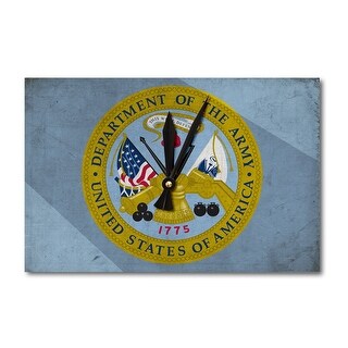 Department of the Army - Military - Insignia (Acrylic Wall Clock ...
