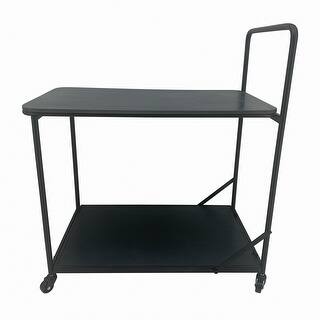 Dominic 2-Shelf Bar Cart, Multiple Finishes - Bed Bath & Beyond - 37068090