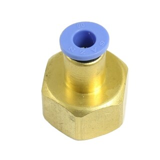 19mm Female Thread Quick Coupler Connector for 6mm OD Tube - Bed Bath ...