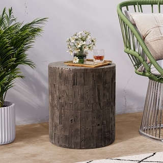 COSIEST Outdoor Round Stump Table - Bed Bath & Beyond - 37124001