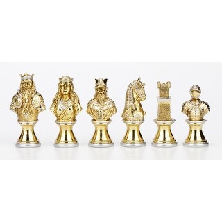 Veronese Design 2.95" H CHESS SET - MEDIEVAL WARRIOR Multicolor Zinc ...