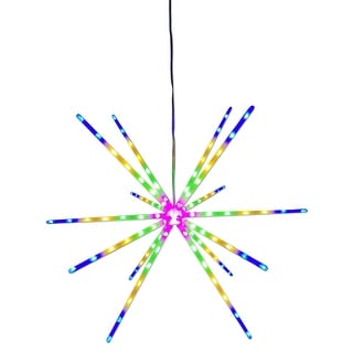 Hanging Multicolor LED Starburst Firework String Lights - N/A - Bed Bath & Beyond - 42033073