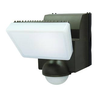 IQ America 500 Lumen Battery Operated LED Motion Security Flood Light ...
