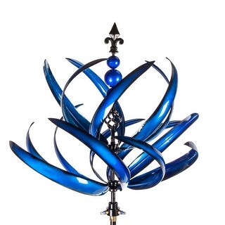90"H Misting Wind Spinner, Blue Wave - Bed Bath & Beyond - 35660771